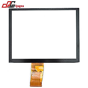 Qagea 8.4" Touch Screen Digitizer Fit for 17-21 Ram Dodge Challenger Durango Jeep Wrangler Compass Grand Cherokee Gladiator Chrysler Replace 8.4 inch Uconnect Radio Navigation, LA084X01(SL)(01)