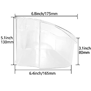 Xadnitu Upgraded 240356402 Refrigerator Door Bin Replacement for Frigidaire Refrigerator Door Shelf LFSS2612TF0 FGUS2642LF2 FGHS2631PF4A FGHS2655PF LGUS2642LF1 LFSS2612TE0 AP2549958 Door Bin (2 Pack)