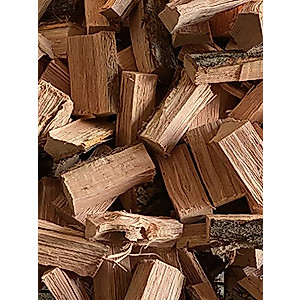 FPS Fox Peak Sampler Wood Smoking Chunks 20 Pounds with 5 pounds Each of Cherry, Hickory, Oak and Apple