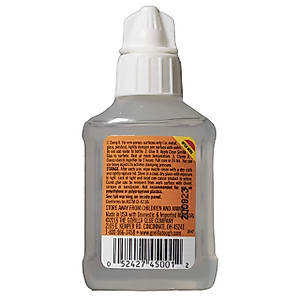 Gorilla Clear Glue, 1.75 ounce Bottle, Clear (Pack of 1)