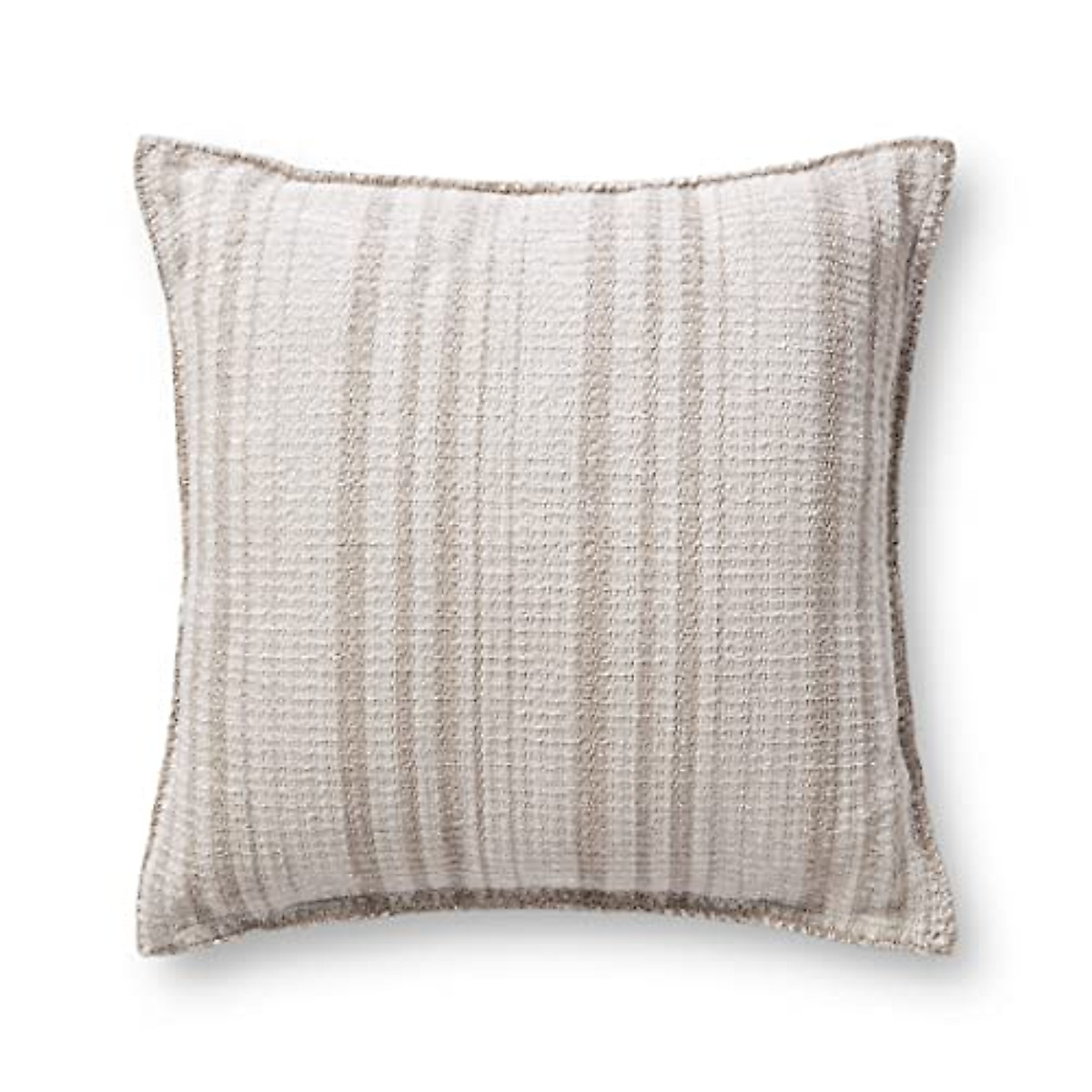 Loloi Throw Pillow, Ivory/Beige