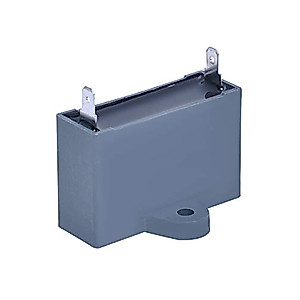 CBB61 Fan Capacitor 12uf 250VAC 50/60Hz Black Metallized Polypropylene Capacitor 50/60Hz (2 Pack)