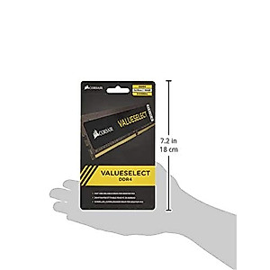 Corsair CMV16GX4M1A2133C15 Value Select Series 16GB (1x16GB) DDR4 2133MHz (PC4-17000) CL15 DIMM