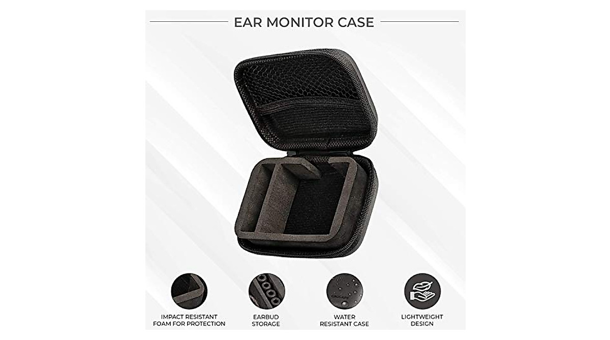 GIGCASE In Ear Monitor Case for IEM and Headphones | Protect & Travel