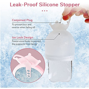 Ice Roller for Face and Eye, Face ice mold - Silicone Ice Mold for Face - Cold Facial Massage Roller Skin Care Tools for Eye Puffiness Relief, Brighten Lubricate Shrink Pores (Orange)