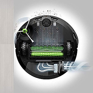 iRobot Roomba i7 Robotic Vacuum Bundle- Alexa Connected, Home Mapping, Great for Pet Hair (+1 Extra Edge-Sweeping Brush, 1 Extra Filter)