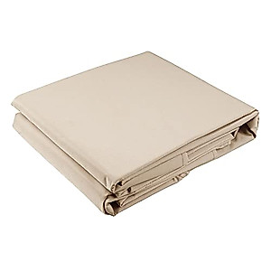 Yescom 10'x10' Water Resistant Canopy Top Replacement for Arrow Gazebo Dual Tier Beige Outdoor Garden Yard Patio Cover