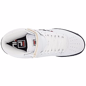 Fila womens Fila F-13 Big Kids Sneaker, White/Navy/Red, 5.5 Big Kid US