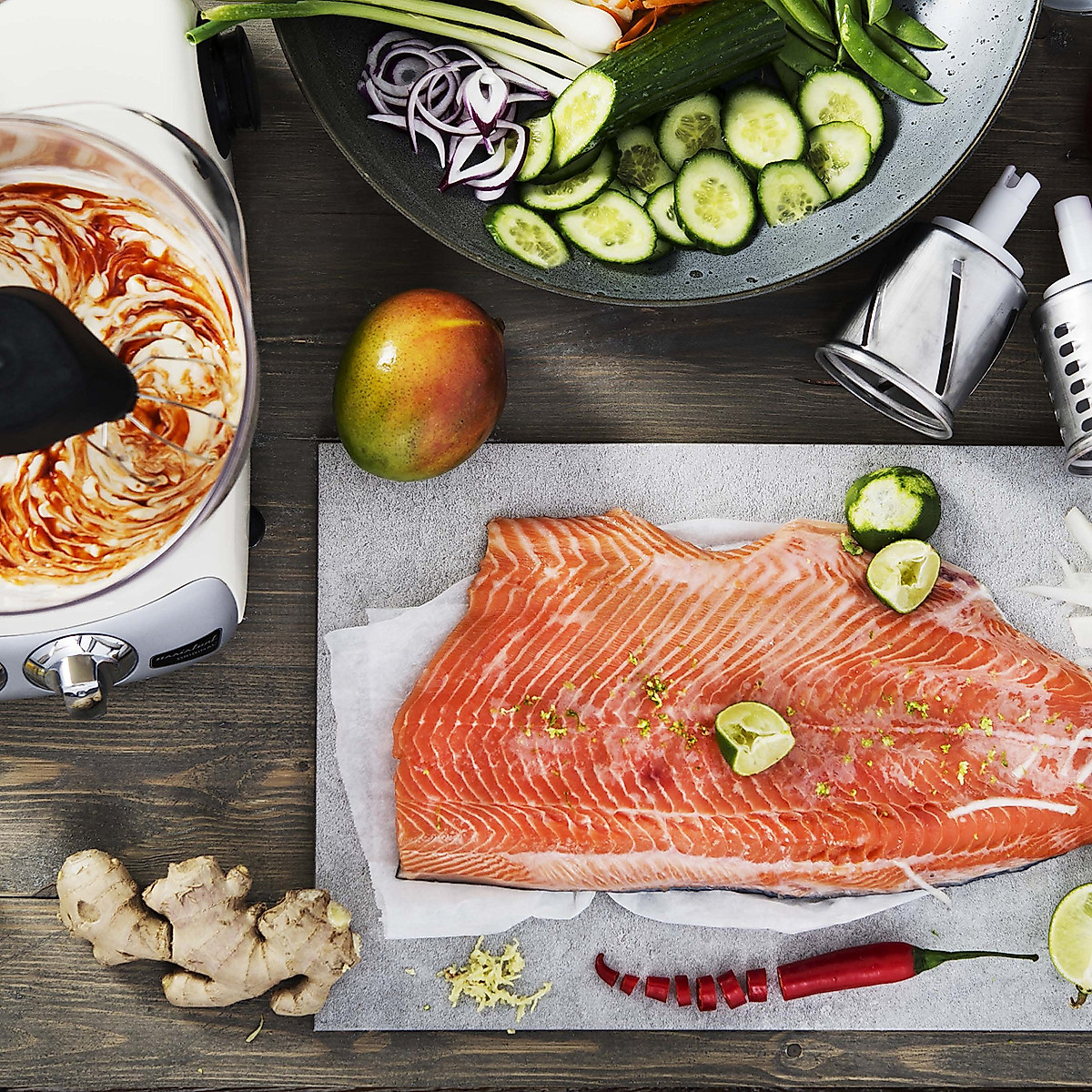 Ankarsrum Original 6230 Stainless Steel 7 Liter Stand Mixer Jubilee Silver