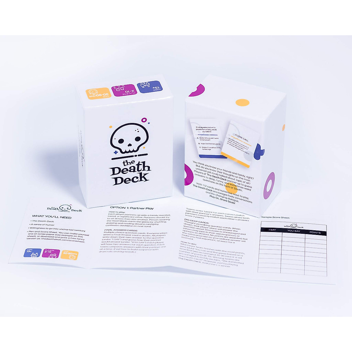 The Death Deck - A Lively Game of Surprising Conversations