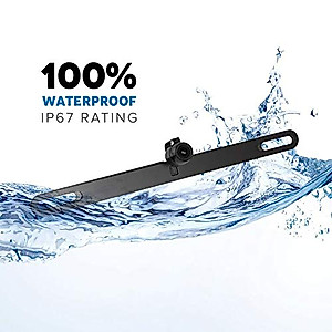 Power Acoustik BUC-2 License-Plate Mount Back-up Camera