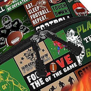 Rovozar Football Backpack 17 Inch Sport Laptop Backpack For Adult Men Large Football Bags for Travel Hiking Camping Daypack