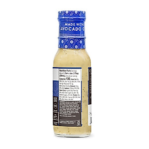 Primal Kitchen Vegan Ranch Salad Dressing & Marinade made with Avocado Oil, Whole30 Approved, Paleo Friendly, and Keto Certified, 8 Fluid Ounces