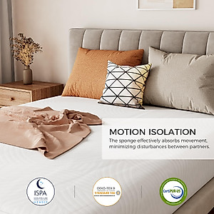 Sweetnight Twin Mattress, 10 Inch Twin Memory Foam Mattress in a Box for Pressure Relief & Motion Isolation, Plush Twin Size Bed Mattresses CertiPUR-US Certified