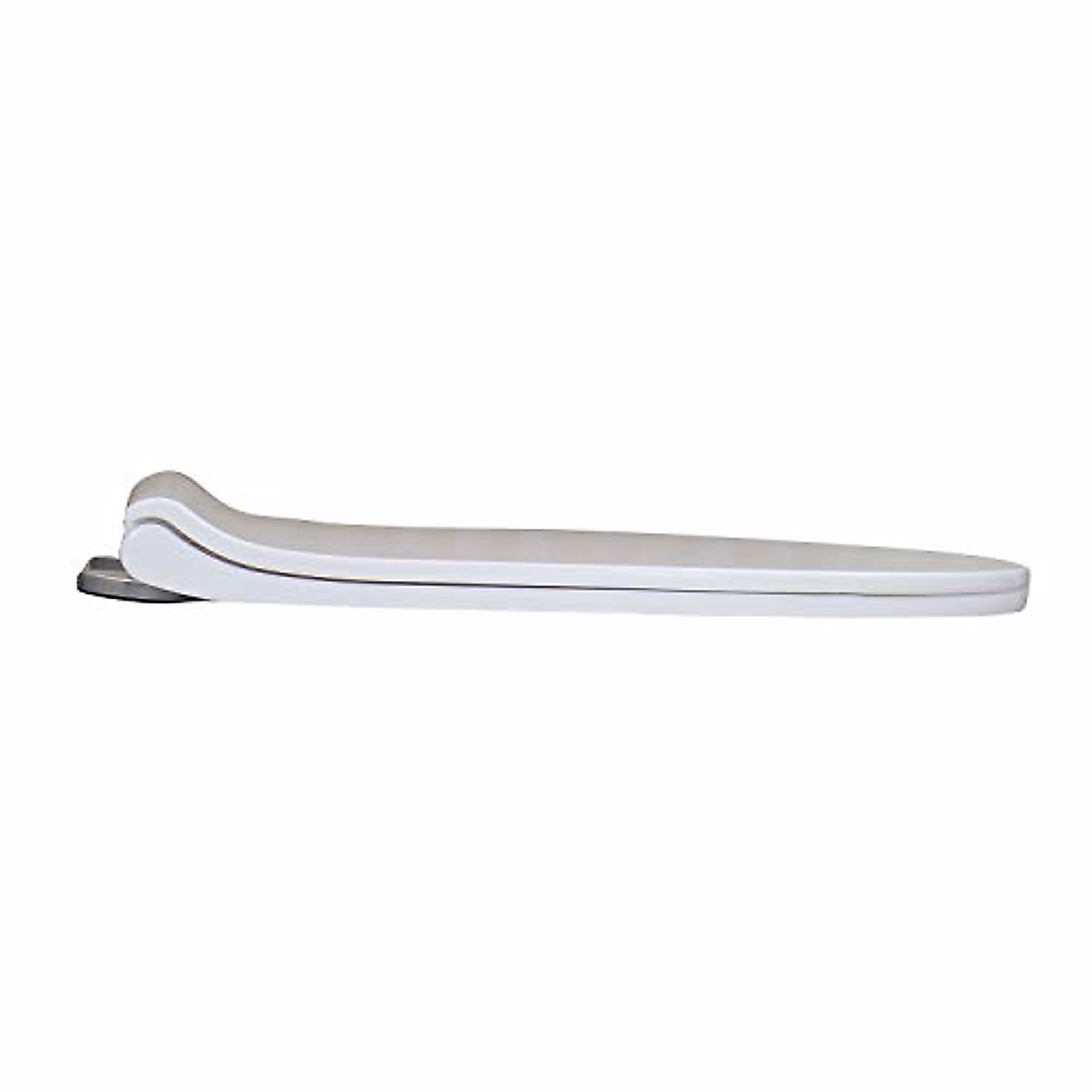 Elongated U Shape Toilet Seat For WinZo WZ5080, Soft Close Quick Release Desgin, PP Plastic White