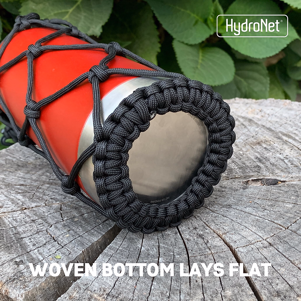 Gearproz Handle for YETI Rambler Bottles - Paracord Handle and Sling - from America's No. 1 in Water Bottle Carriers and Accessories - Prevents Dropping and Dents