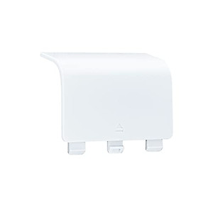 Mcbazel Battery Cover for Xbox Series X/S, Universal Replacement Battery Back Shell Door Lid Repair Part for Xbox Series S/X Controller (6 Packs) - White (NOT for Xbox One/Elite 1&2 Controllers)