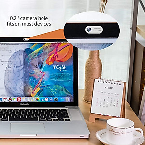 S MOSENCH Webcam Cover Slide Ultra Slim Web Camera Cover for Computer, Dell HP Laptop, Mac, Mac Book Pro, Smartphone, Slider Camera Blocker Protect Privacy and Security (4 Pack)