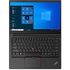 Lenovo ThinkPad E14 Gen 3 Laptop 2023 14” FHD 1920 x 1080 Display AMD Ryzen 7 5700U, 8-core, AMD Radeon Graphics, 8GB DDR4, 256GB SSD, Backlit Keyboard, Fingerprint, Wi-Fi 6, Windows 10 Pro