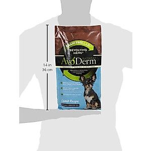 AvoDerm Advanced Sensitive Support Grain-Free for Small Breeds, Sensitivities Lamb Formula, 4lb