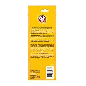 Arm & Hammer for Pets Dog Dental Care Fresh Breath Kit for Dogs | Includes Arm & Hammer Baking Soda Dog Toothpaste and Dog Toothbrush | Dog Plaque Removal Kit
