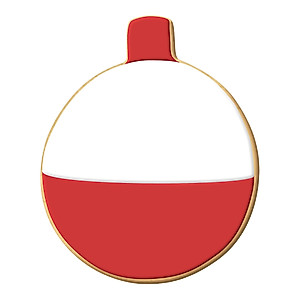 Foose Ornament Bobber Cookie Cutter 3 Inch –Tin Plated Steel Cookie Cutters – Ornament Bobber Cookie Mold