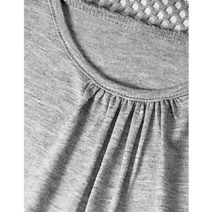 AxByCzD Womens Tanks and Camis Yoga Running Gym Workout Shirts Loose Fit Scoop Neck Ribbed Racerback Tops Casual Summer Clothing Grey XX-Large
