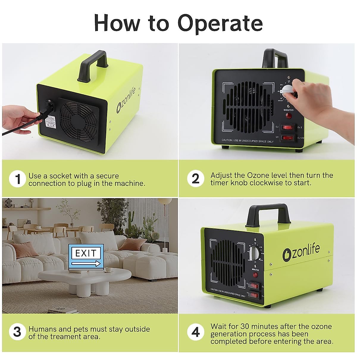 Ozonlife Powerful Ozone Plate 50g Ozone Machine