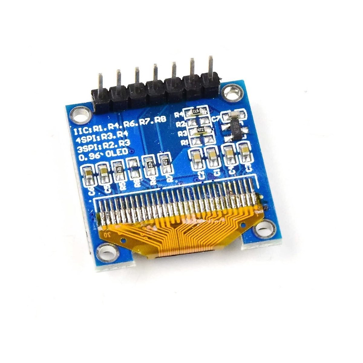 CANADUINO® OLED Display 0.96 inch 128x64 with SPI Interface - 3-5V