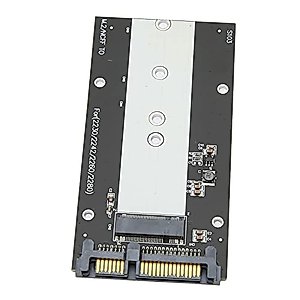SSD Converter Card, PCB Material Mass Storage Interface Fast Transfer Easy to Use SSD Converter Adapter for B Key M.2 NGFF SSD