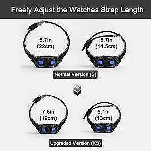 Kids Watch,Boys Watch for 3-15 Year Old Boys,Digital Sport Outdoor Multifunctional Chronograph LED 50 M Waterproof Alarm Calendar Analog Watch for Children with Silicone Band,Kids Gift