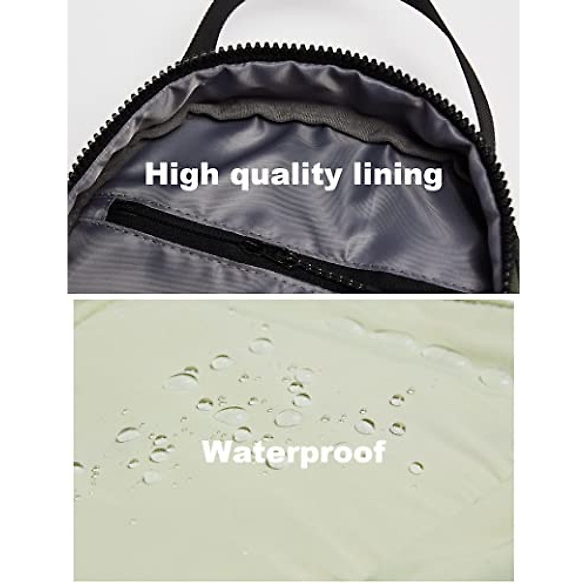 THE GYM PEOPLE Lightweight Mini Backpacks Womens Waterproof Travel Daypack Small Cute Crossbody Sling Bags