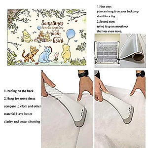 Classic Bear and Friends Photography Backdrop Newborn Baby Shower Decoration Background Boys Girls Birthday Party Backdrop Studio Props 7x5ft