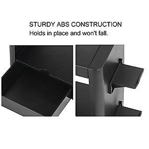 Pomya Game Storage Tower, Multi Purpose Desktop Storage Rack All in One Design, ABS Gamepad Disc Storage Bracket for, for, for Xbox Series