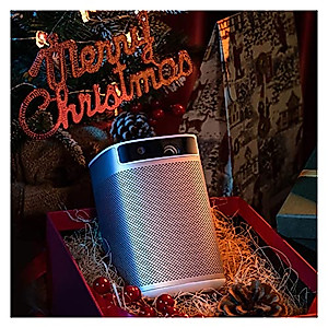 Mini Portable Projector Screenless TV 1080P Android TV 9.0 Full HD DLP 10400mAh Battery WiFi Bluetooth 300 Ansi