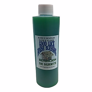 Original Botanica Bath and Floor Wash Spiritual Cleansing Negative Energy Protection Herb Purification, 8oz (Good Luck House Blessing Bath)