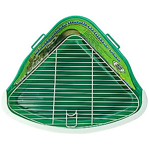 Ware Manufacturing Plastic Scatterless Lock-N-Litter Small Pet Pan (Colors May Vary)
