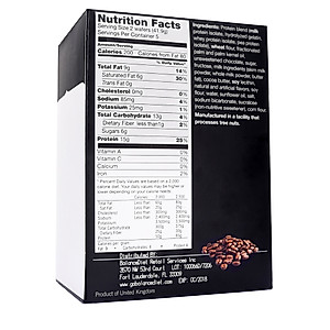 BalanceDiet High Protein Mocha Wafers Healthy Snack or Dessert | 5 Pack