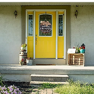 Welcome Sign for Front Door,Funny TV Show Merchandise,TV Show Gifts,Wooden Sign Front Porch Decor,Mothers Day Gifts for Mom Grandma Wife BestFriend