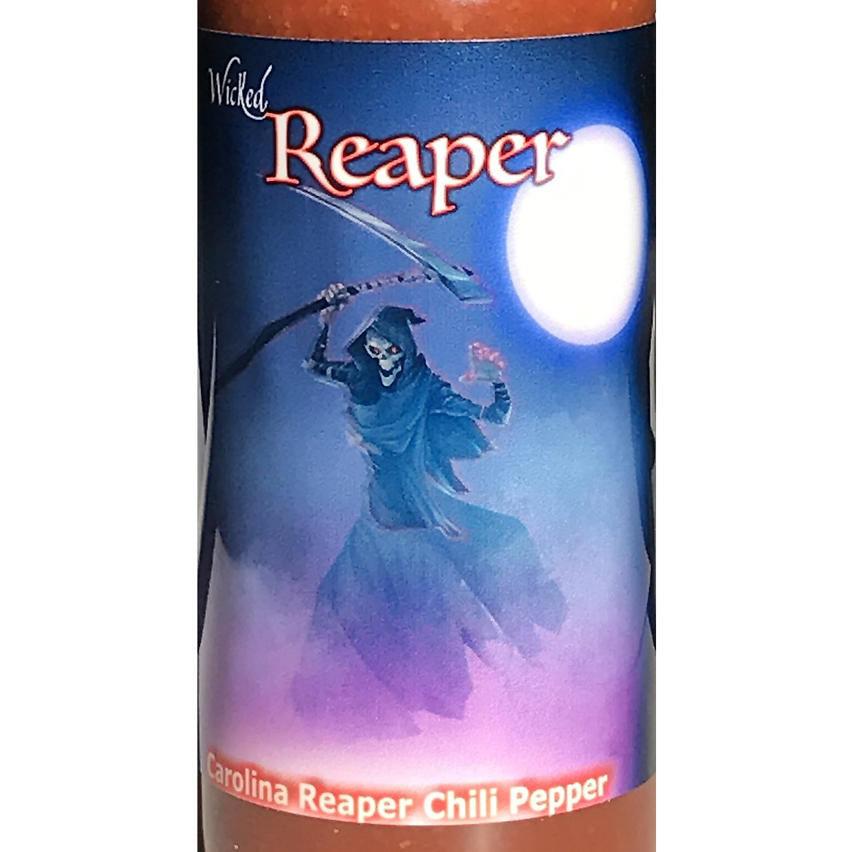 Carolina Reaper Hot Sauce 5 Dried Whole Chili Peppers Gift Set +2 Free World's Hottest Wicked Reaper 2,000,000 Scoville