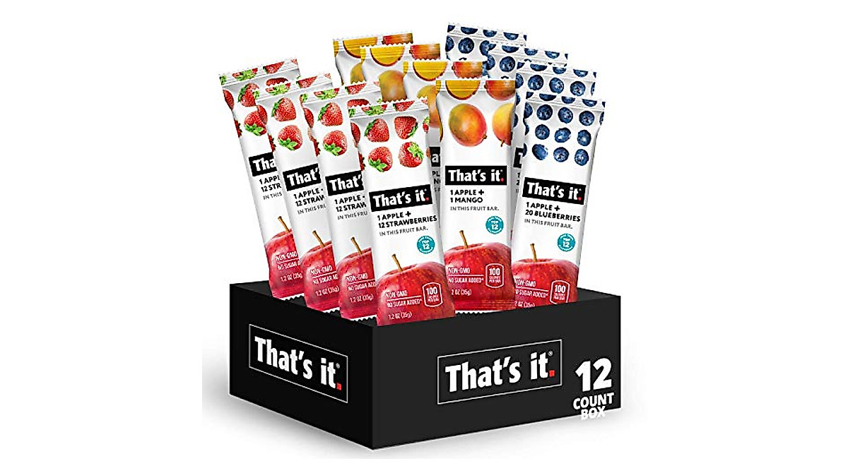That’s It. 100% Natural Fruit Bar Variety Pack