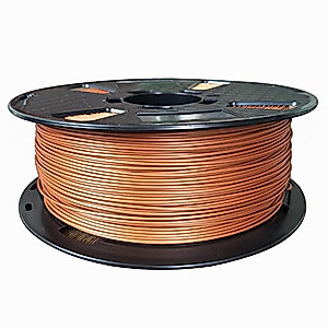Silk PLA Pro Silk Copper PLA Filament 1.75mm 1KG 3D Printer Filament 3D Printing Materials Silky Metallic Metal Copper PLA Plus CC3D Silk Filament