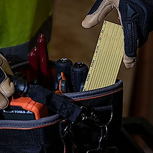 Klein Tools 910-6 Folding Ruler 6-Foot, Durable Fiberglass, Inside Reading