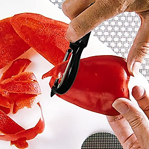 Sihuuu Premium Swivel Vegetable Peeler for Home Kitchen, Durable Stainless Steel Blade Peelers for Potato, Carrots, Vegetables