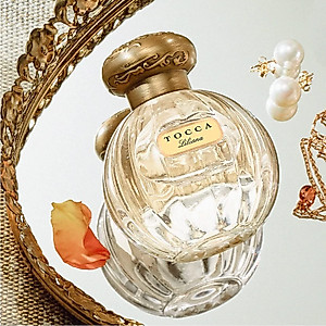 Tocca Eau de Parfum, Liliana: Fresh Floral, Neroli, Watery Peach, Muguet, Hand-Finished Bottle (50 ml)