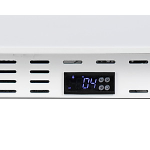 Summit Appliance ADA404REF 20" Wide Built-In All-Refrigerator, ADA Compliant, Factory-installed Lock, 3.32 cu.ft Capacity, Temperature & Open Door Alarms, Automatic Defrost, Adjustable Thermostat