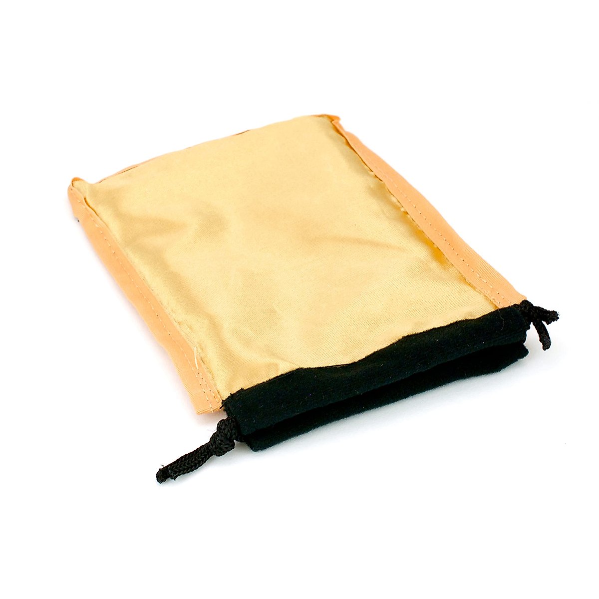 Classic Large Dice Bag - 5x8 Inches with Drawstring Closure and Durable Design - Holds 100+ Polyhedral Dice (Red Interior)
