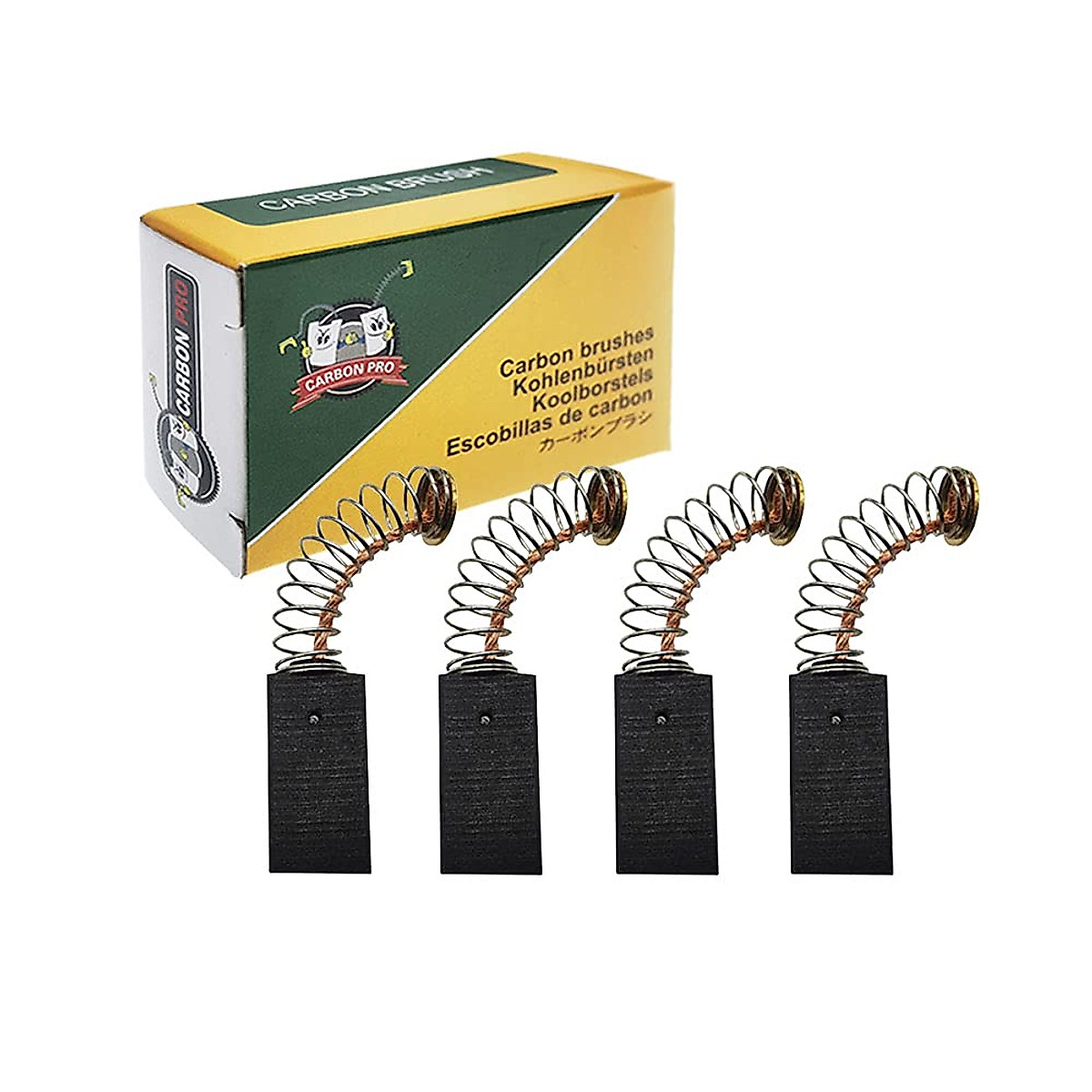 2 Pairs Carbon Brushes 2604321905 2604321906 2604321907 For Bosch Sander Saw Drill 1106