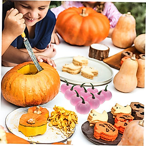 IMIKEYA 48 Pcs Artificial Pumpkin Mini Fake Pumpkins Halloween Centerpiece Small Pink Pumpkins Decorations Lifelike Pumpkins Simulation Pumpkin Decor Household Foam Little Pumpkin