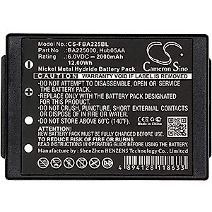 Estry Battery Replacement for HBC BA206030 BA225000 FuB05AA FuB05XL Hub05AA